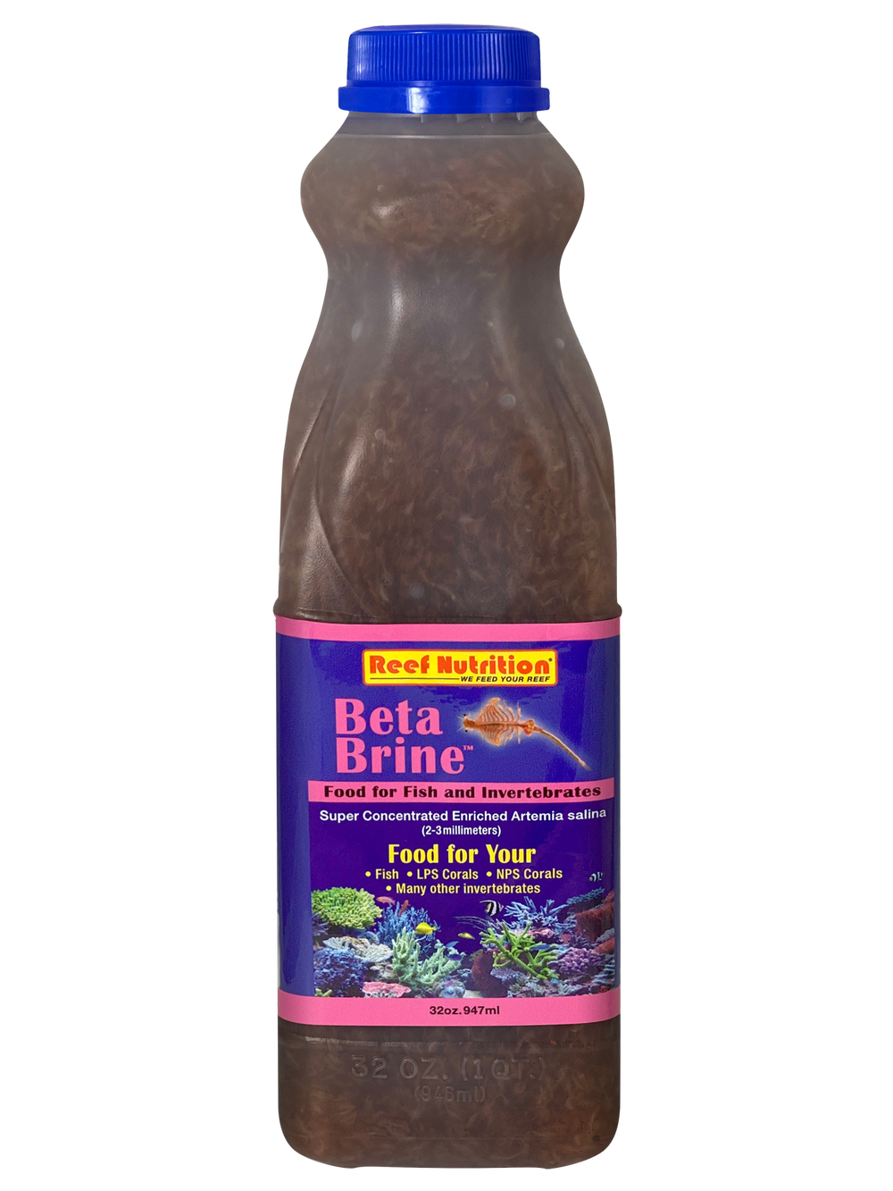 Beta Brine™ | Brine Shrimp Food | Frozen Shrimp Fish Food – Reef Nutrition