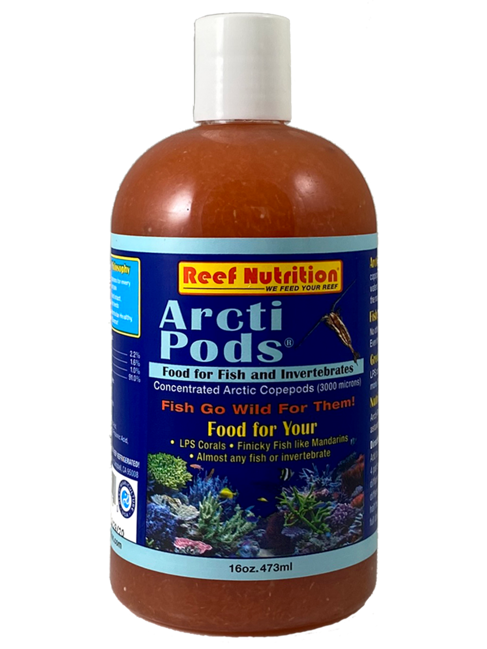 Arcti-Pods® | Angelfish Food | Cardinal Fish Food – Reef Nutrition