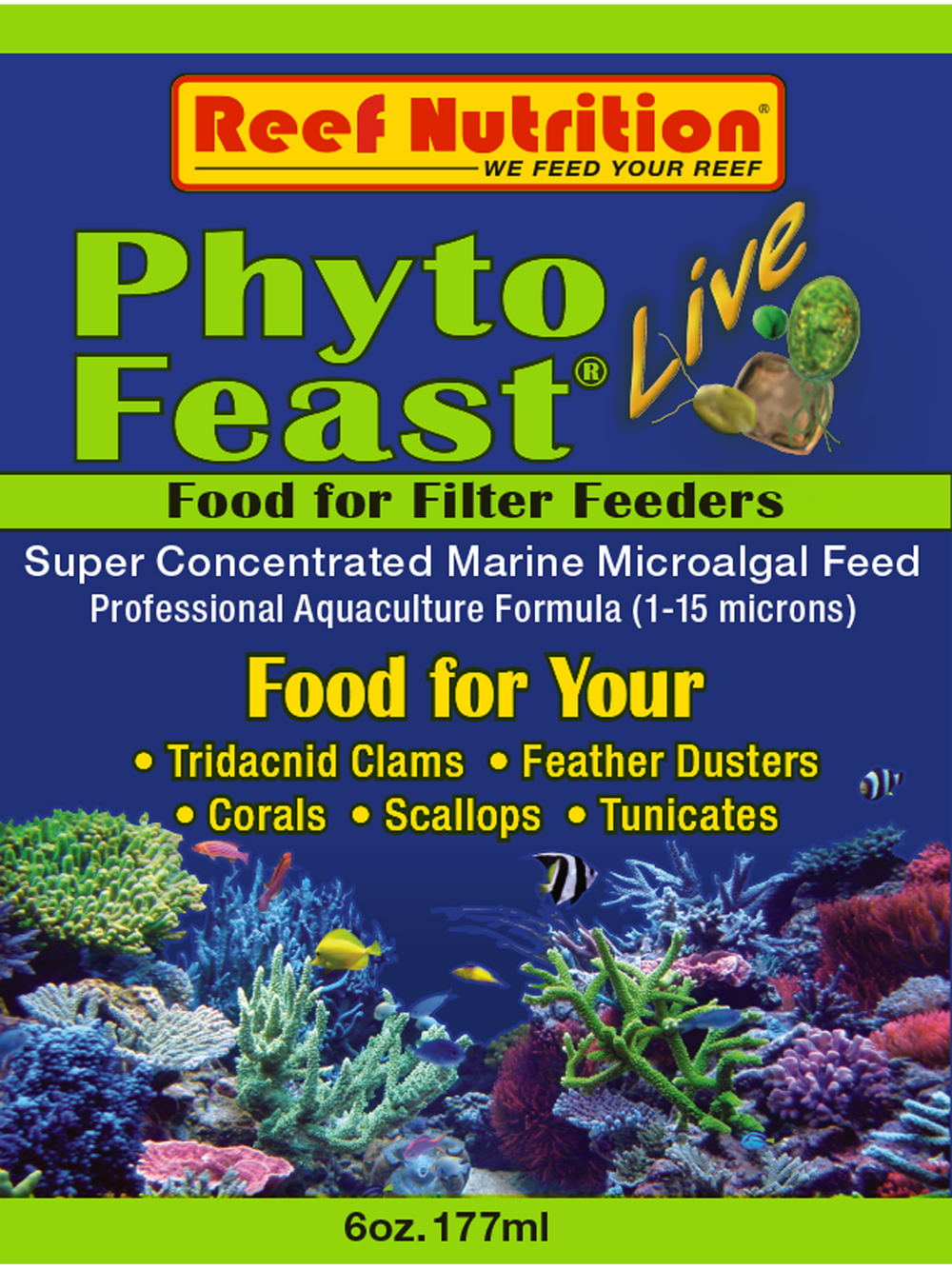 Phyto Feast® Live | Phyto Feast for Copepods | Best Coral Food For Reef ...