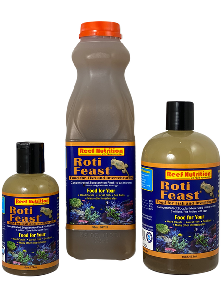 Roti-Feast® | Zooplankton Fish Food | Gobie Fish Food – Reef Nutrition